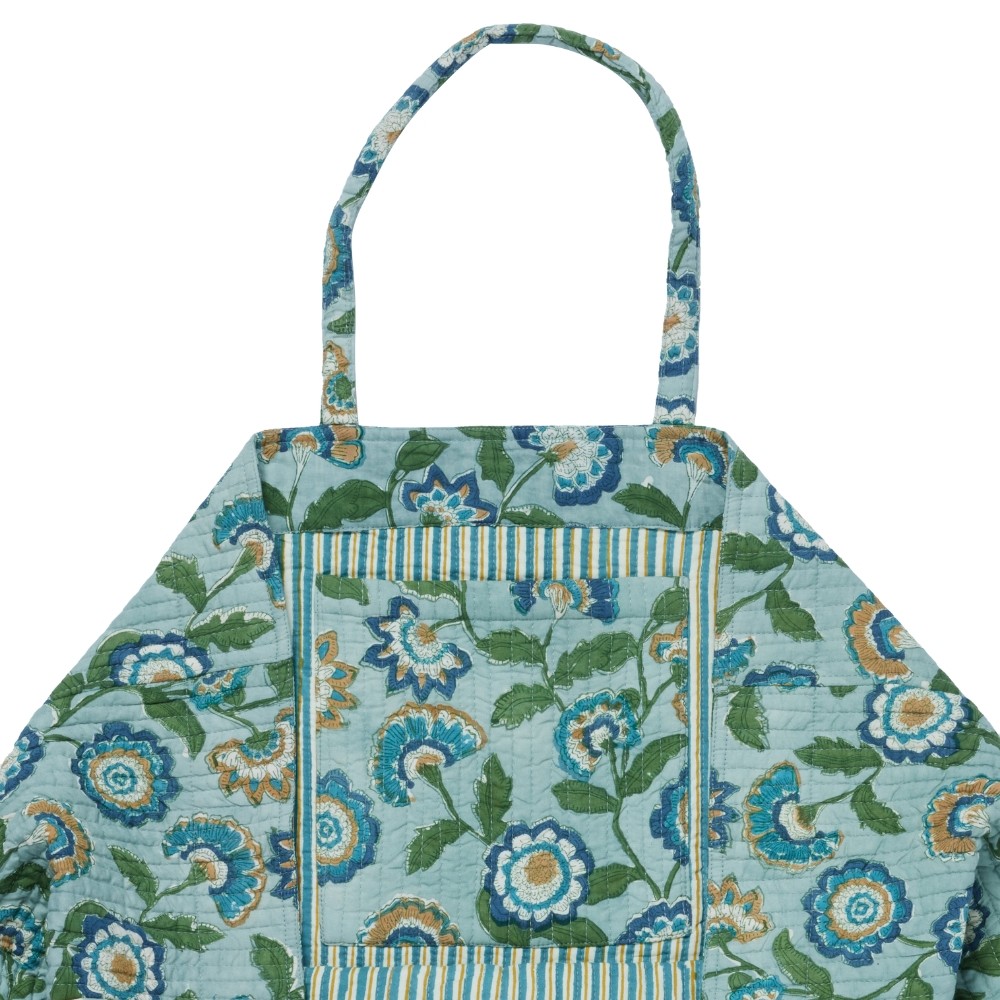 Sac Shopper - Guapao Blue Green - Bonheur du Jour